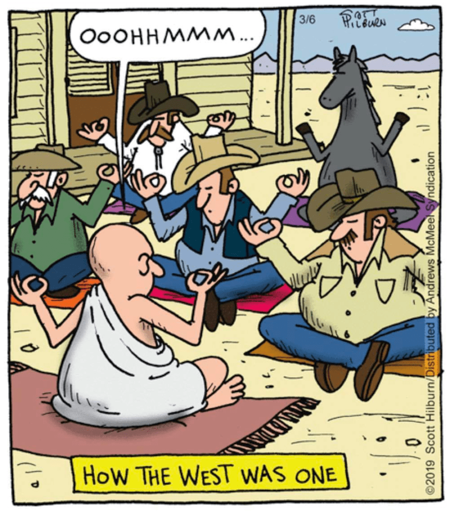 Spiritual Humor - Buddha at the Gas Pump